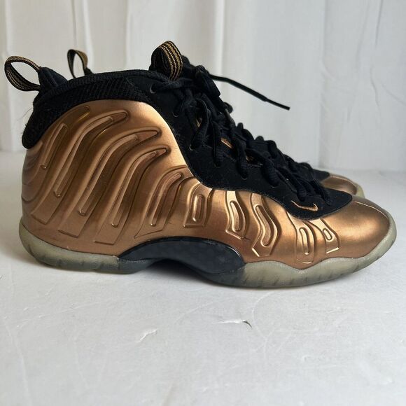Nike | Shoes | Nike Little Posite One Copper Size 55y Gs Black 27 ...